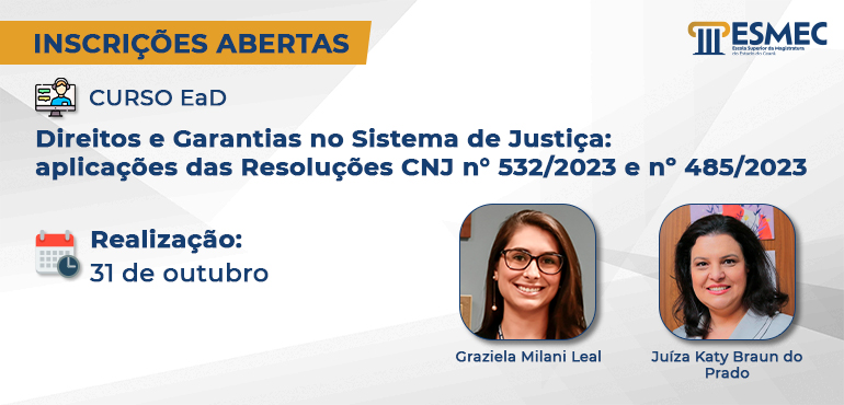 Posts da Esmec – Tribunal de Justiça do Estado do Ceará